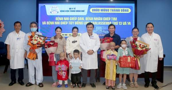 Thành phố Huế: Tiếp tục thành công với 4 ca ghép tủy, tạng phức tạp