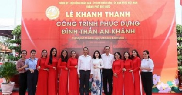 Khánh thành Đình thần An Khánh tại khu đô thị mới Thủ Thiêm