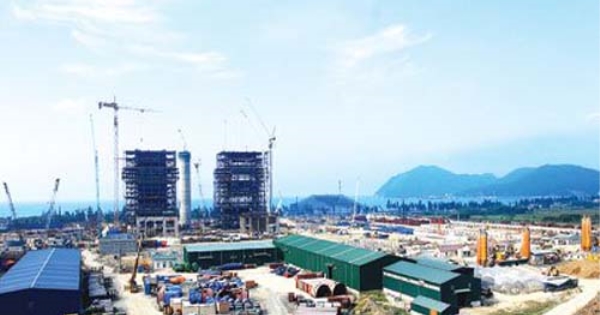 Phó Thủ tướng Hoàng Trung Hải kiểm tra dự án cảng biển nước sâu Formosa