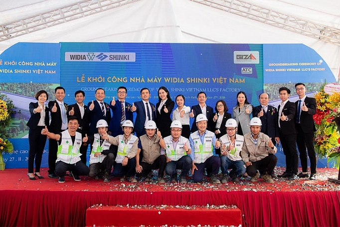 Lễ khởi công xây dựng nhà máy Widia Shinki Việt Nam