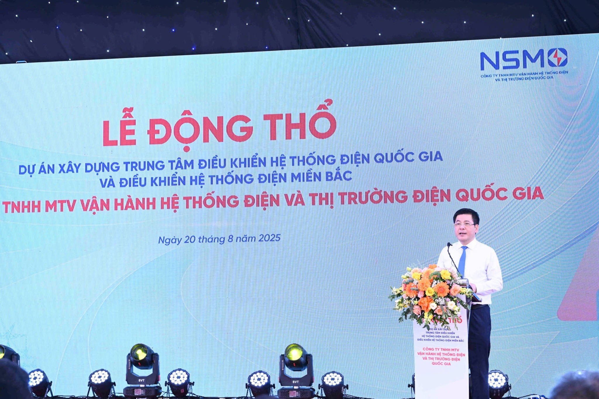 Động thổ Trung tâm điều khiển hệ thống điện quốc gia